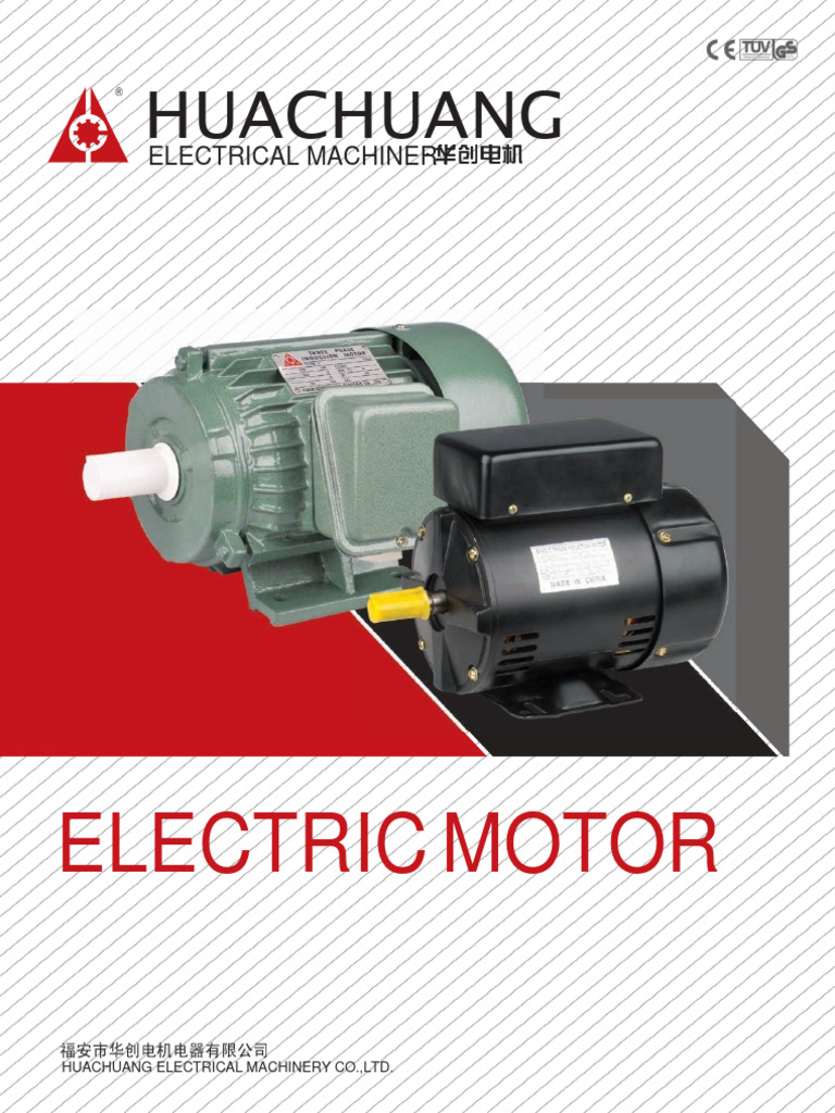 Huachuang Electric Motor Specifications | PDF | Electrical Engineering ...