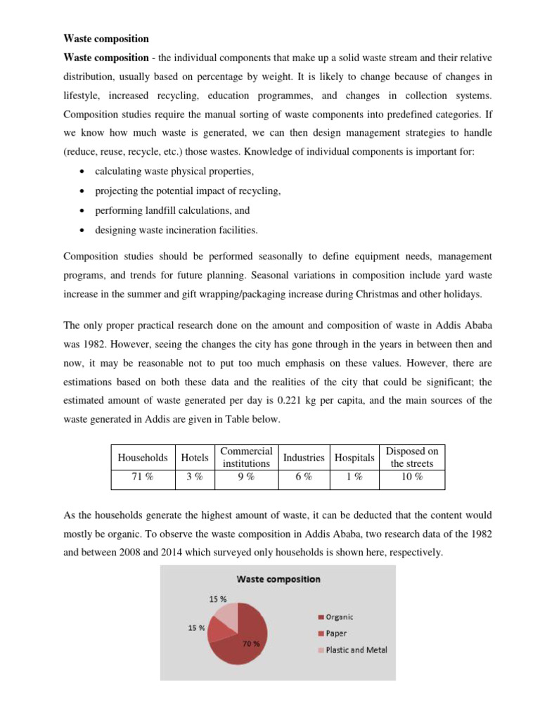Additional Note and Example On Chapter 2 | PDF | Waste | Municipal ...