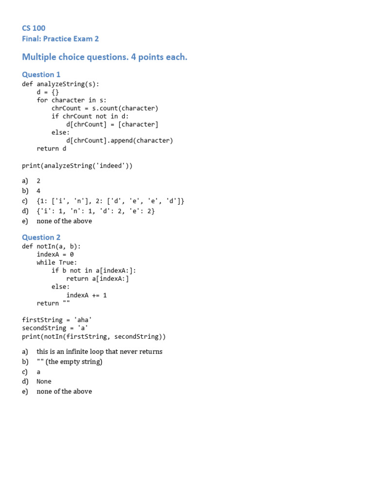 Final Pe2 | PDF | Function (Mathematics) | Parameter (Computer Programming)