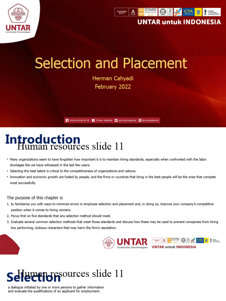 S06 - MGMT Staff S1 - Selection and Placement | PDF | Intelligence Quotient | Psychology