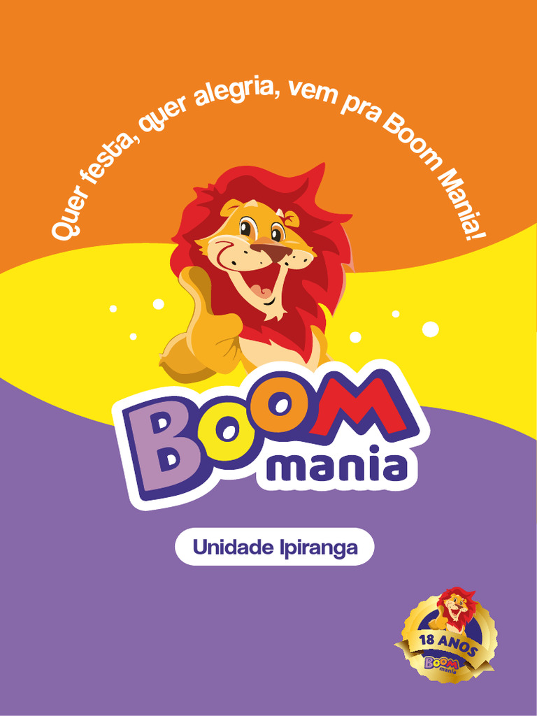 Festas Infantis na Boom Mania Ipiranga | PDF