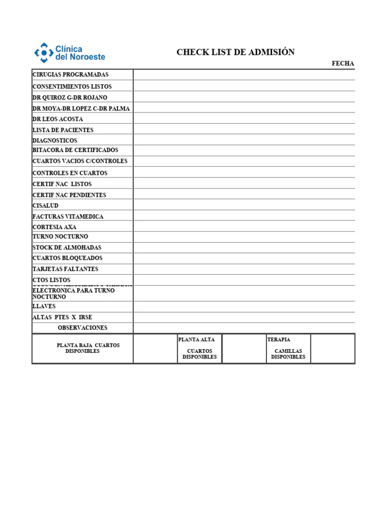 Lista de Pacientes 2024 | PDF | Medicina CLINICA | Especialidades Medicas