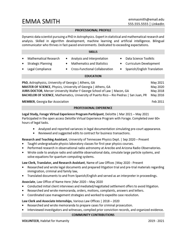 Model Work Master Resume | PDF | Physics | Science