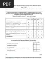 IES-R Cuestionario para Evaluar Trauma Reciente | PDF | Trauma ...
