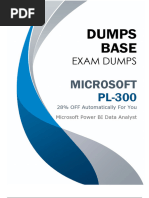 PL-300 Study Guide PDF | PDF | Data | Data Analysis