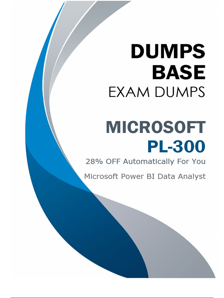 Microsoft PL-300 Exam Dumps & Study Guide | PDF | Computing | Data ...