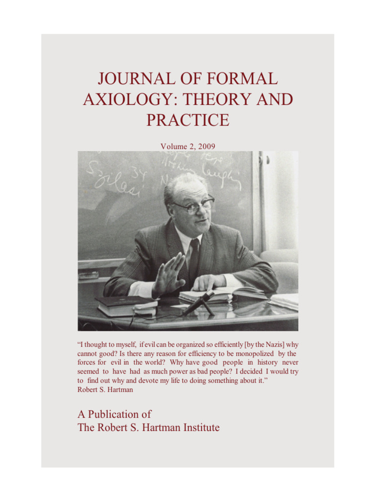 A Meaningful Score Hartman V Rokeach | PDF | Axiology | Science