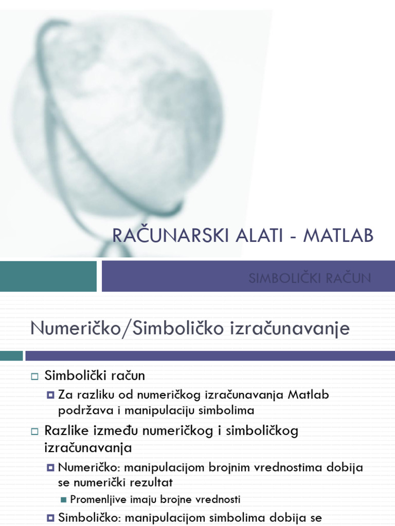 Racunarski Alati - 6 | PDF