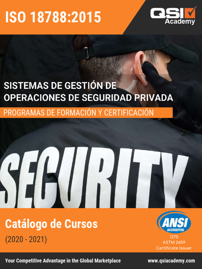 Brochure Iso 18788 - 2015 Esp | PDF | Auditoría | Aprendizaje