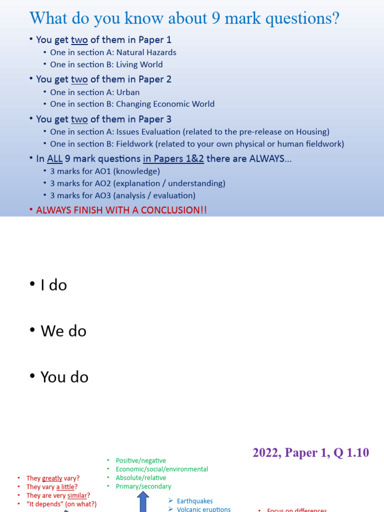 9 Markers Geography | PDF | Earth Sciences | Natural Environment