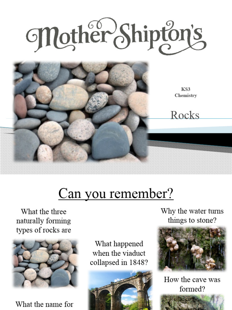KS3 Chemistry Rocks Presentation Classroom 1 | PDF | Rock (Geology ...