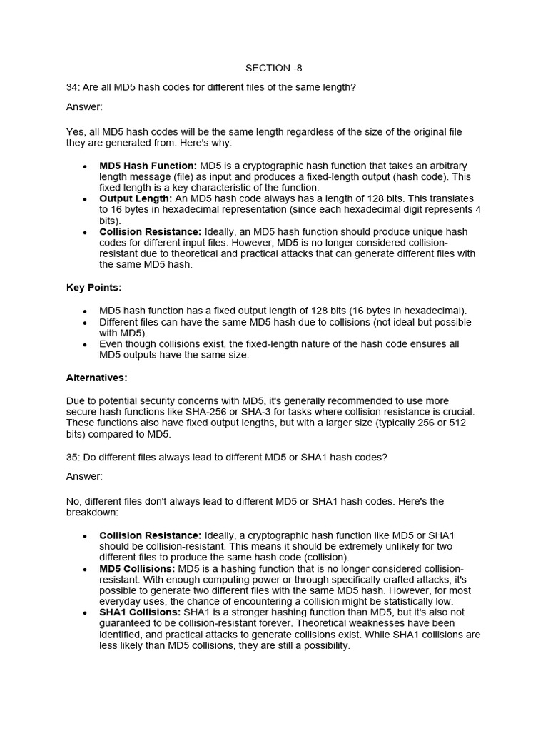 Section 8 | PDF | Public Key Cryptography | Security