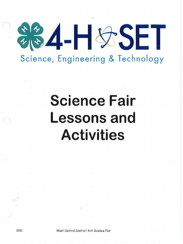 4 Health Science Fair Curriculum | PDF