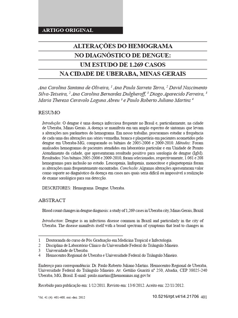 Admin,+03 Artigo Original 04 | PDF | Imunologia | Ciências da Saúde
