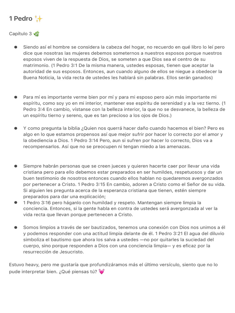 1 Pedro | PDF | Cristo (título) | Dios