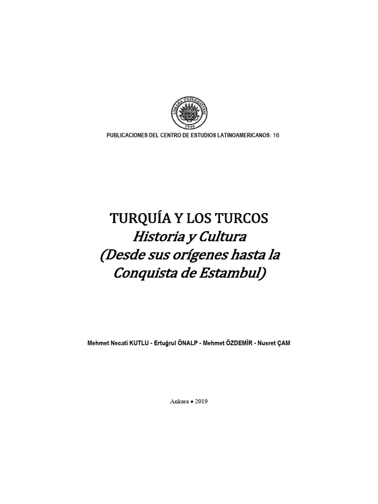 Historia y Cultura de Turquía y los Turcos | PDF | Mustafa Kemal ...