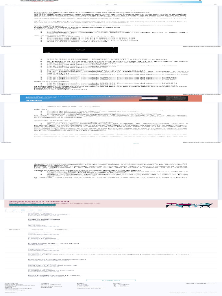 VAL PDF Depreciación Ciencias Económicas | Descargar gratis PDF | Depreciación | Economias