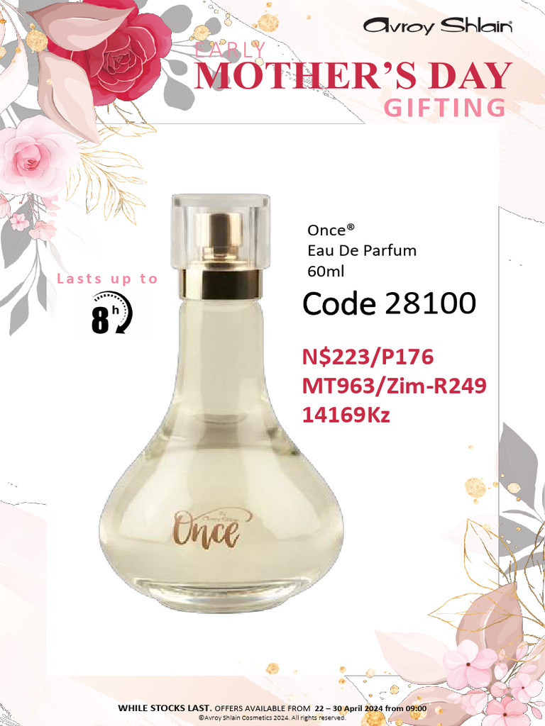 April - Early Mother's Day Flyer Ooc | PDF | Wrinkle | Skin