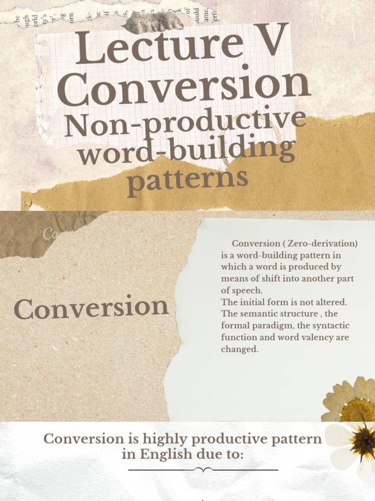 Lecture V | PDF | Word | English Language