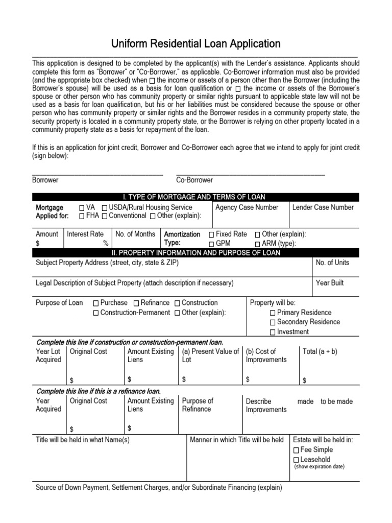 Sample Loan Application | Download Free PDF | Loans | Mortgages