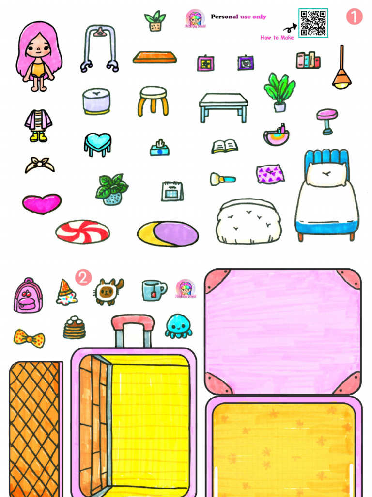 Toca Boca Carrier House - Pink Ping World | PDF