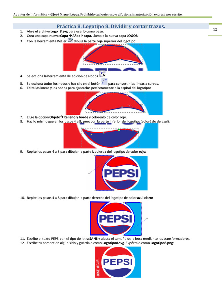Practica 8 Inkscape | PDF