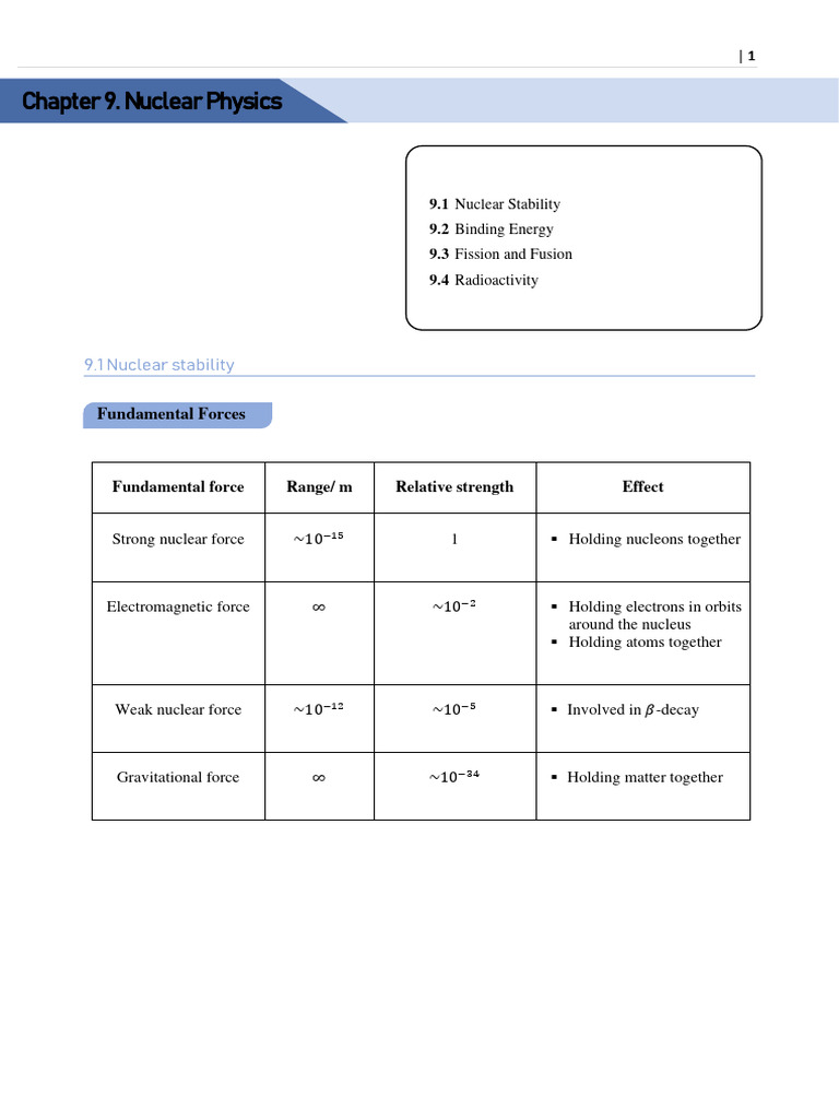 Nuclear Physics | PDF | Atomic Nucleus | Nuclear Physics