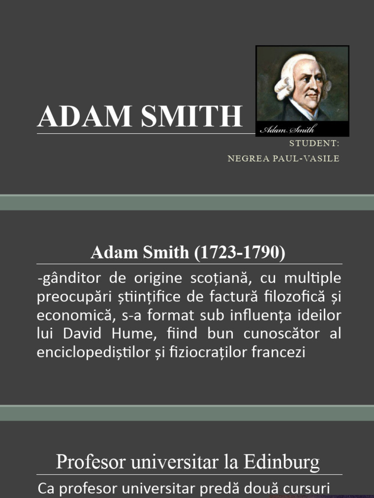 Adam Smith | PDF