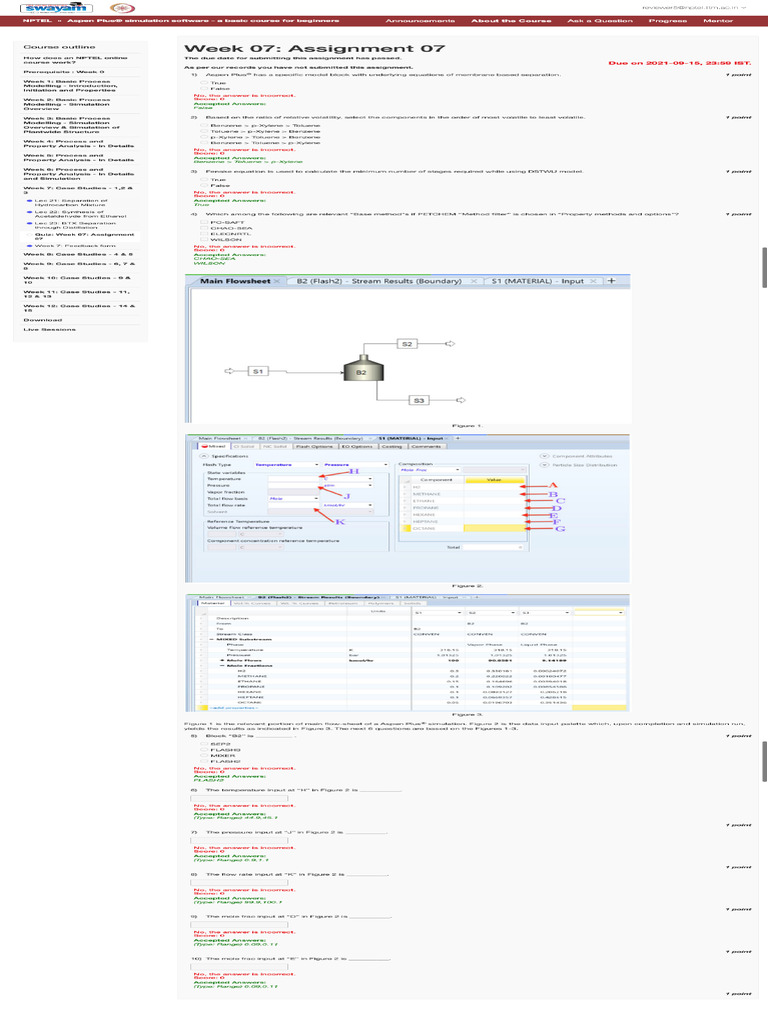 Noc21 Ch44 Assignment Week 7 | PDF
