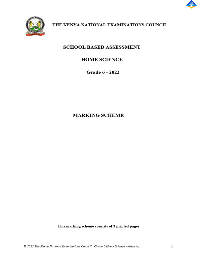 HSC 1 20220825125935992RegularRubricMarkingScheme | PDF