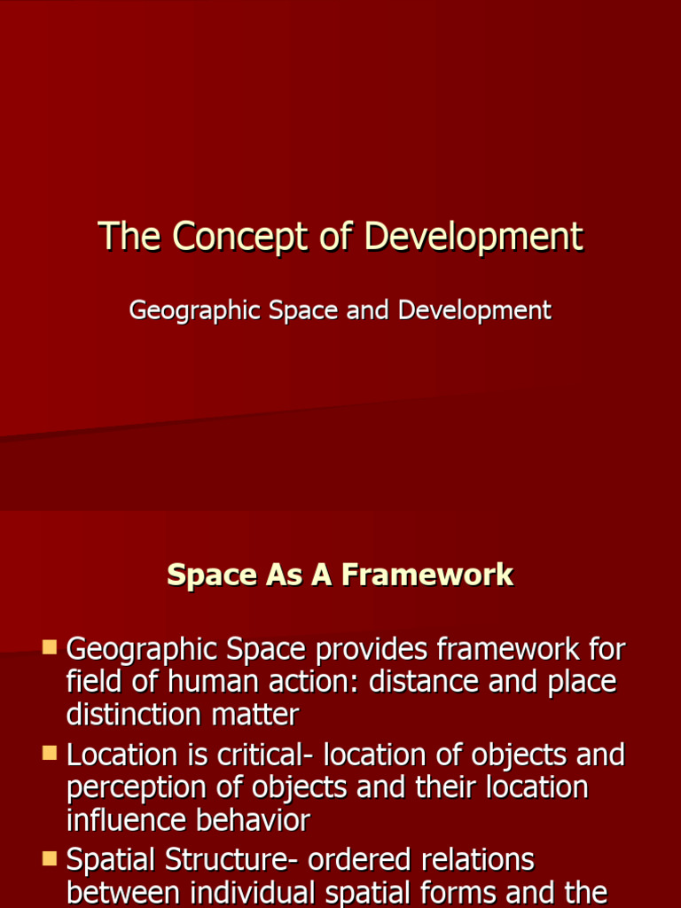 Geographic Space and Development | PDF | Transport | Economies