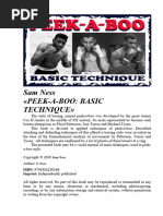 Peek A Boo Boxing Combination | PDF | Sports & Recreation
