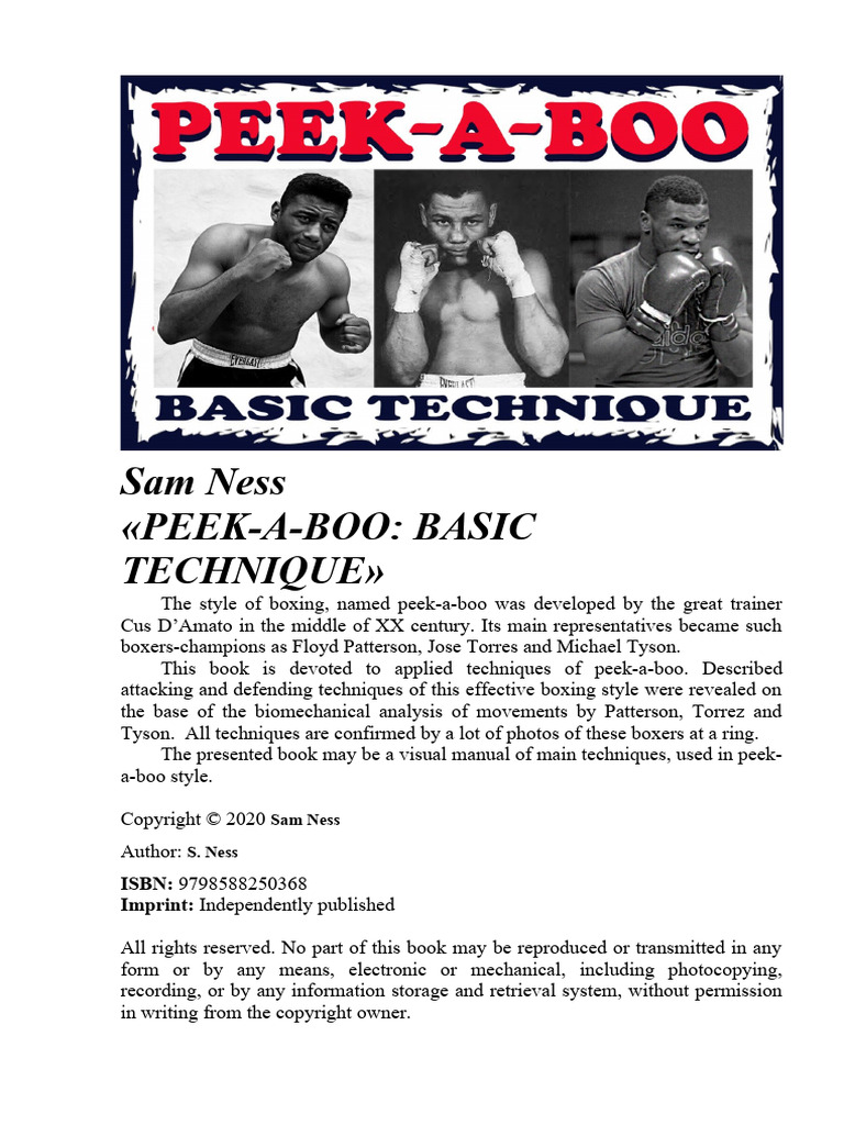 Sam Ness: Peekaboo Basic Technique | Download Free PDF | Mike Tyson