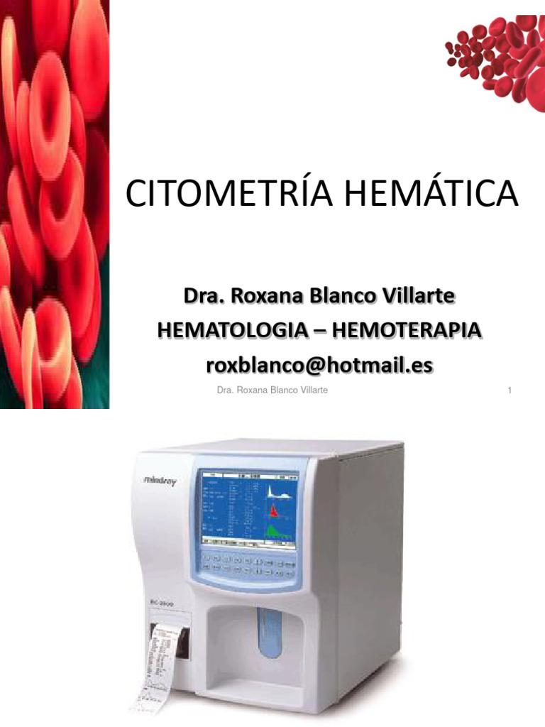 Citometria Hematica 2023 | PDF | Leucocito | Enfermedades y trastornos