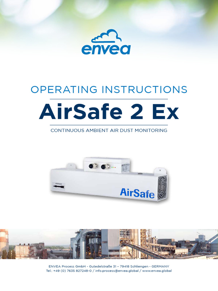 Envea-Airsafe-2-Manual-En Manual | PDF | Relay | Programmable Logic ...