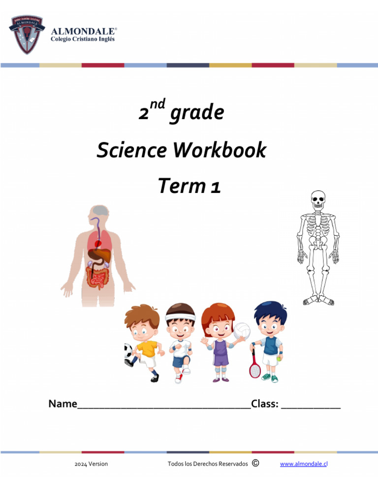2nd Grade Science Workbook 2024 | PDF | Vertebrates | Arm