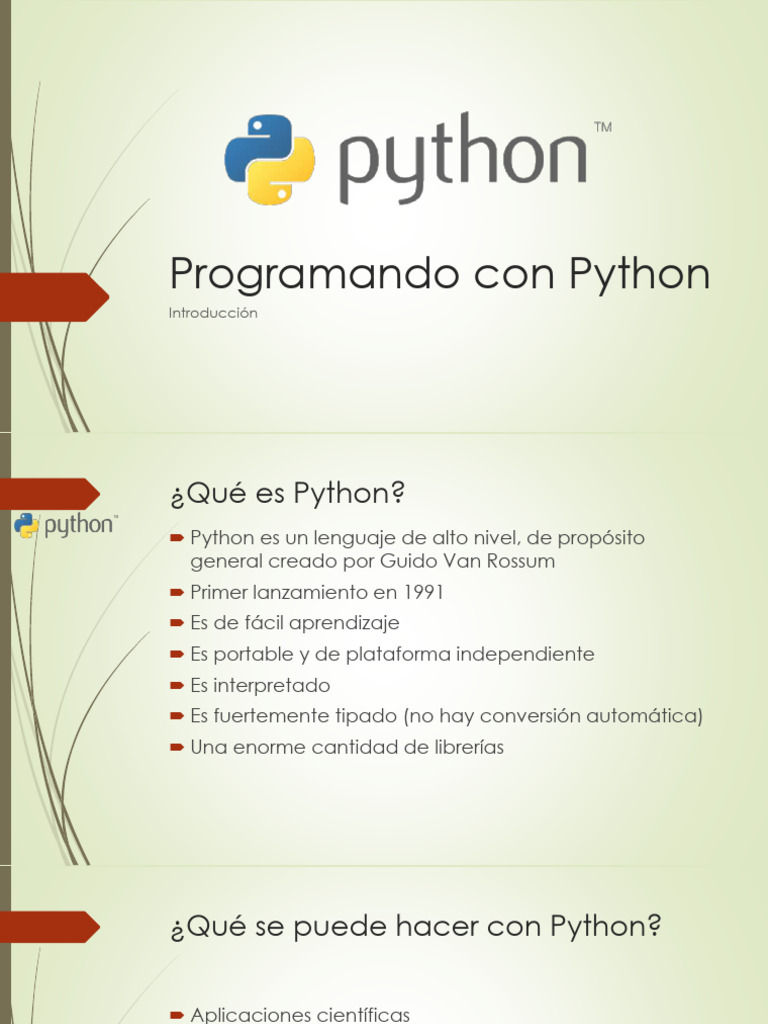 Python 1 Bases Lenguaje | PDF | Python (lenguaje de programación) | Cadena (informática)