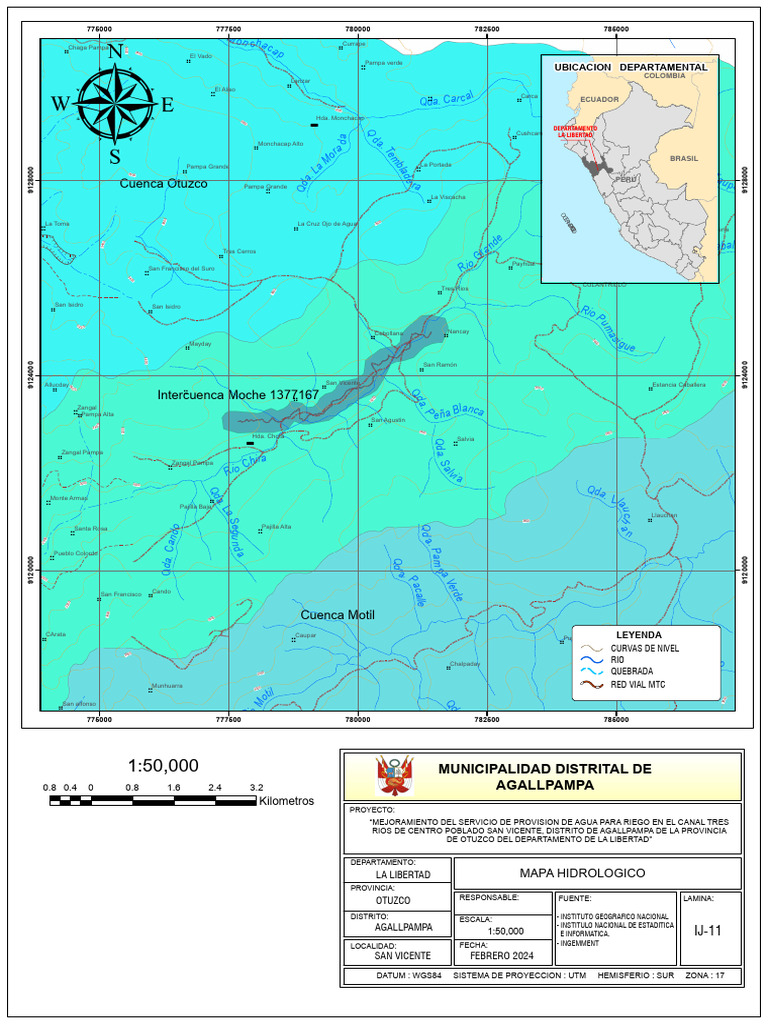 Ij-11 Mapa Hidrologico | PDF