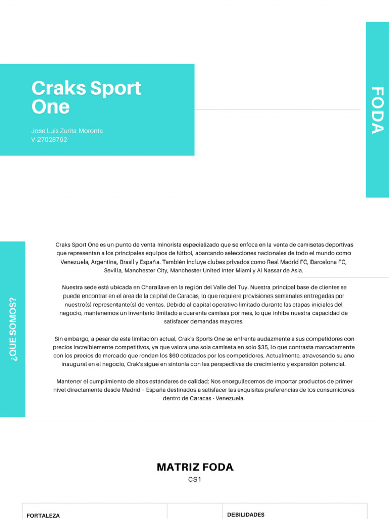 FODA Jose Zuria CS1 | PDF