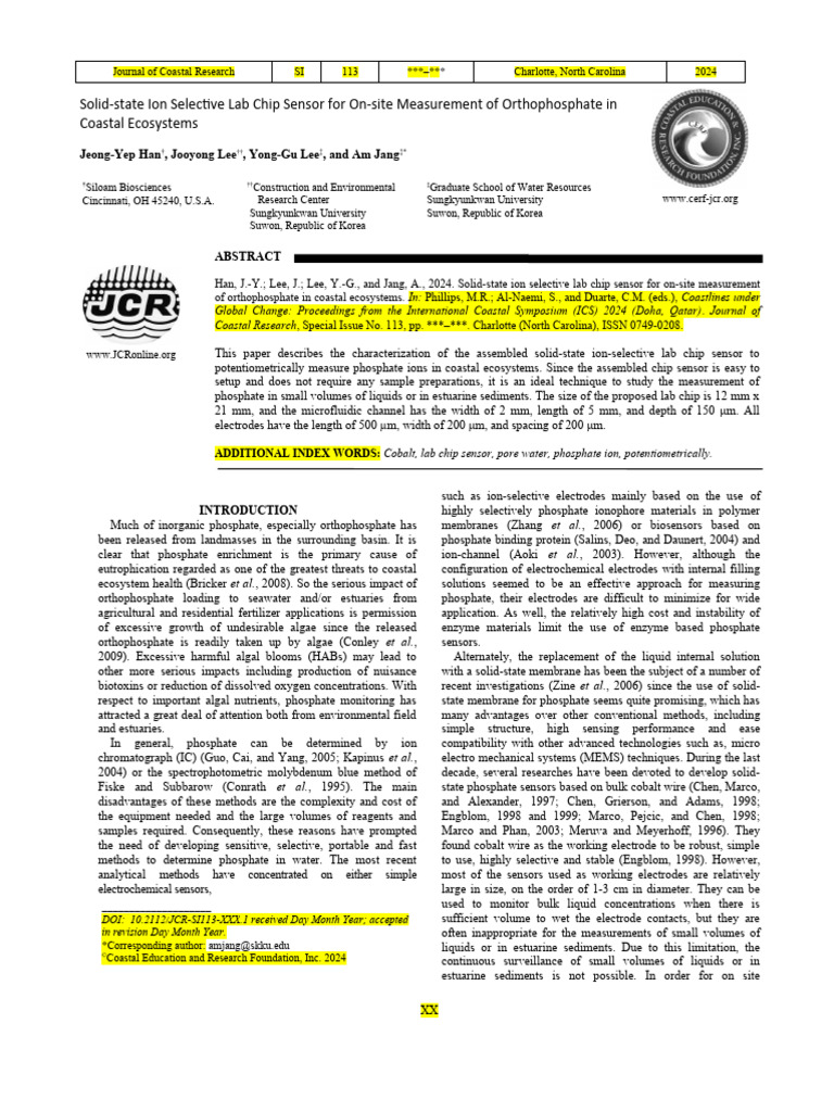 Example3 ICS2024 JCR Paper Template | PDF | Ph | Buffer Solution