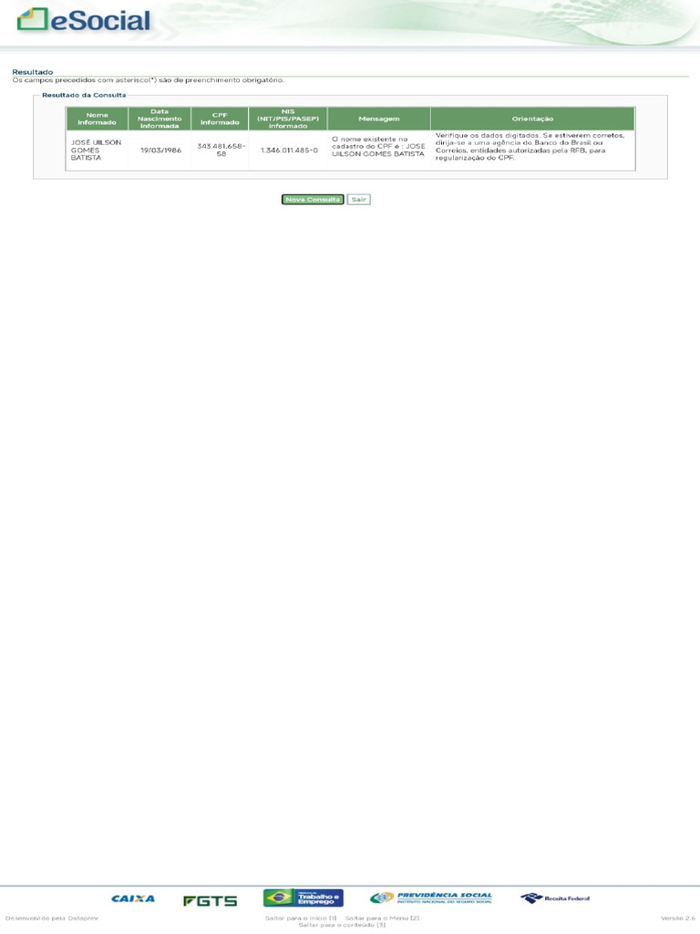 ESocial Uilson 2024 | PDF