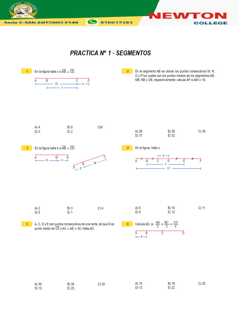 Prac 1-Segmentos | PDF
