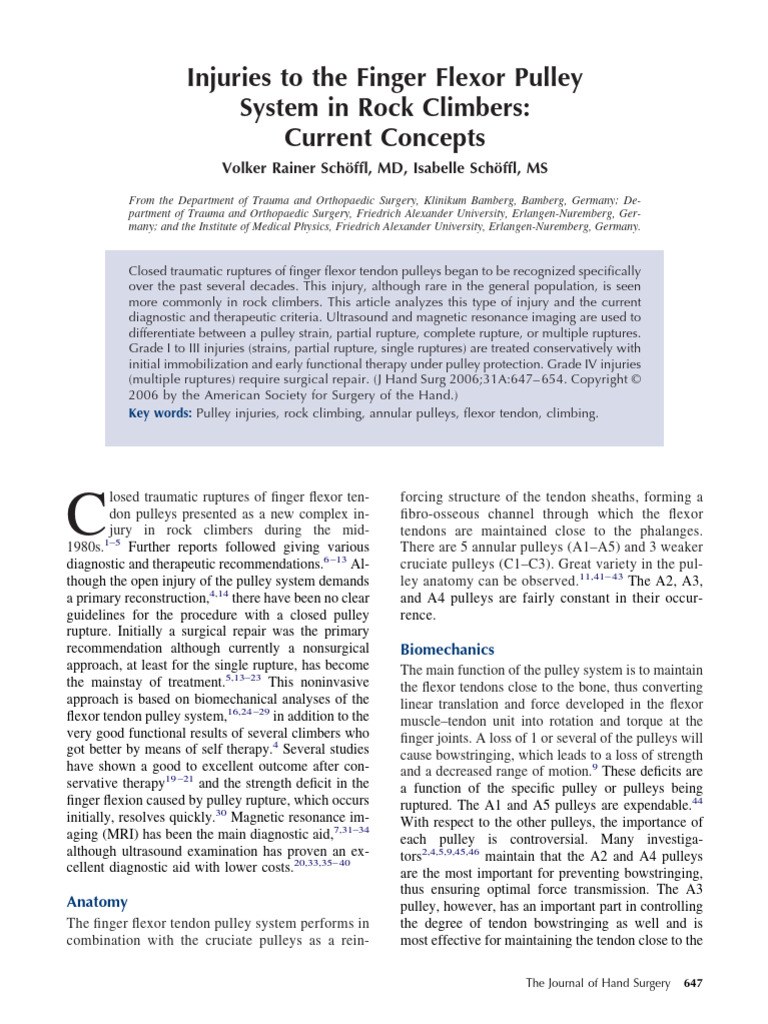10 1016@j Jhsa 2006 02 011 | PDF | Finger | Hand
