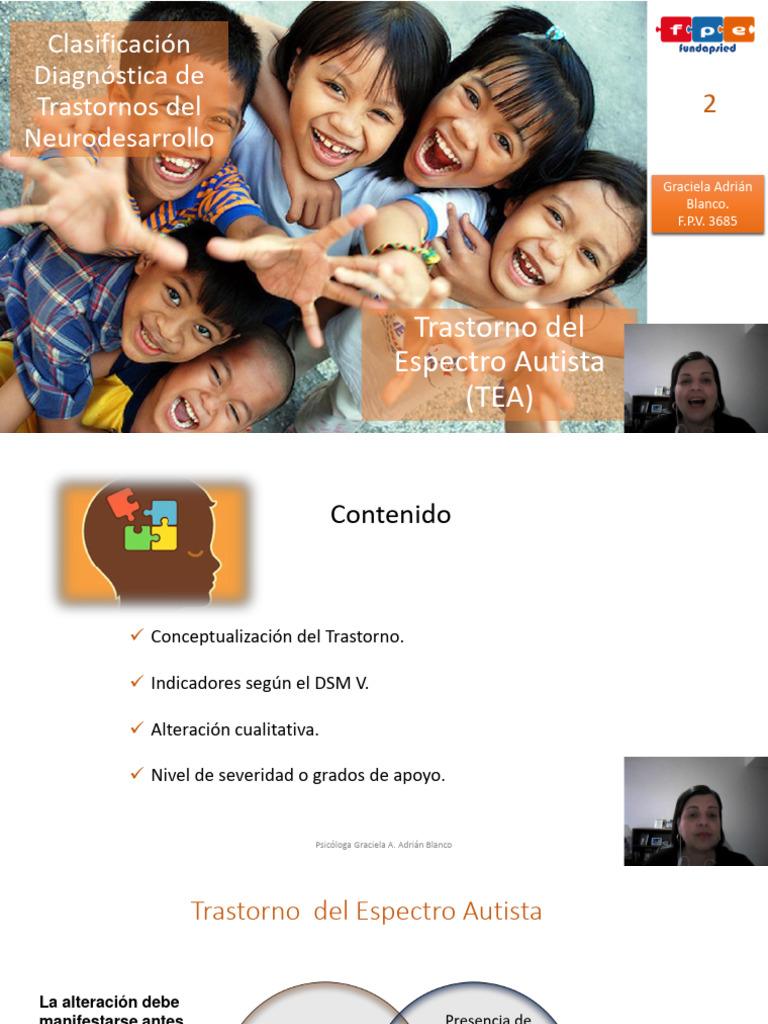 Trastorno Del Espectro Autista | PDF | Espectro autista | Comunicación