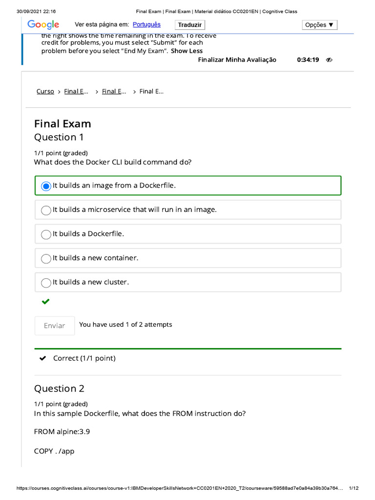 2 4 Containers And Kubernetes Essentials Badge Ibm Pdf Software Architecture Computing