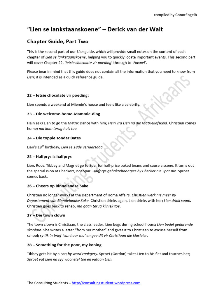 Lien Chapter Guide Part Two | PDF