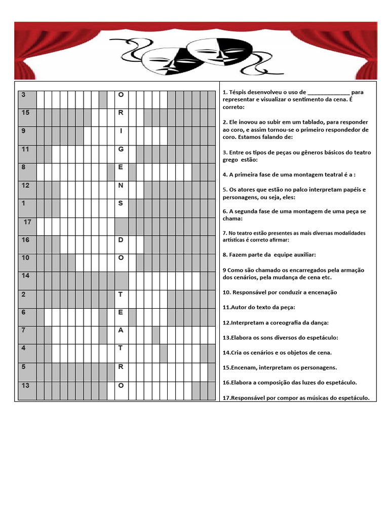 Cruzadinha Do Teatro | PDF