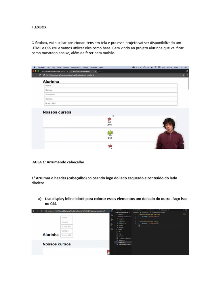 Manual de Estudos Flexbox | PDF | Html | Informática