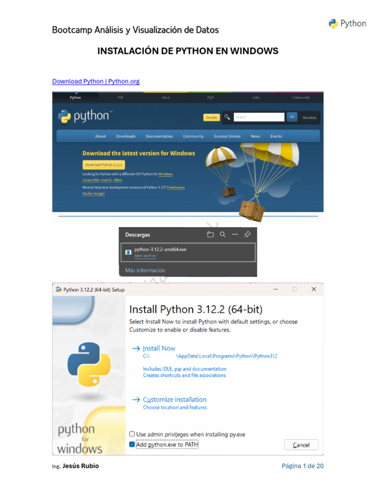 Integración de Datos de Diversas Fuentes y Formatos | PDF | Python ...