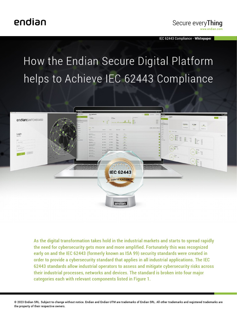 Achieving IEC 62443 Compliance with Endian | PDF | Scada | Information ...